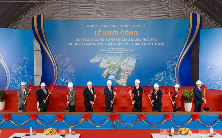 Hanoi starts construction of Dang Thai Mai Street Project – Phase 1