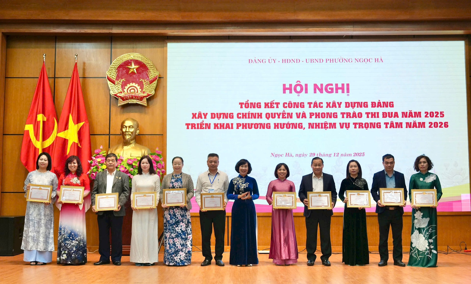 Ngoc Ha Ward identifiserer viktige oppgaver for 2026