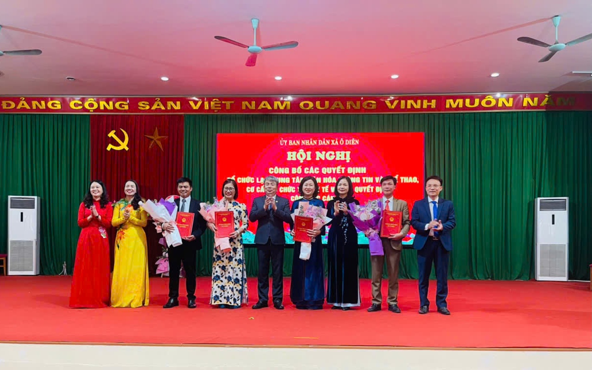 Xã Ô Diên đẩy mạnh cải cách tổ chức bộ máy - bước đi quan trọng trong ...