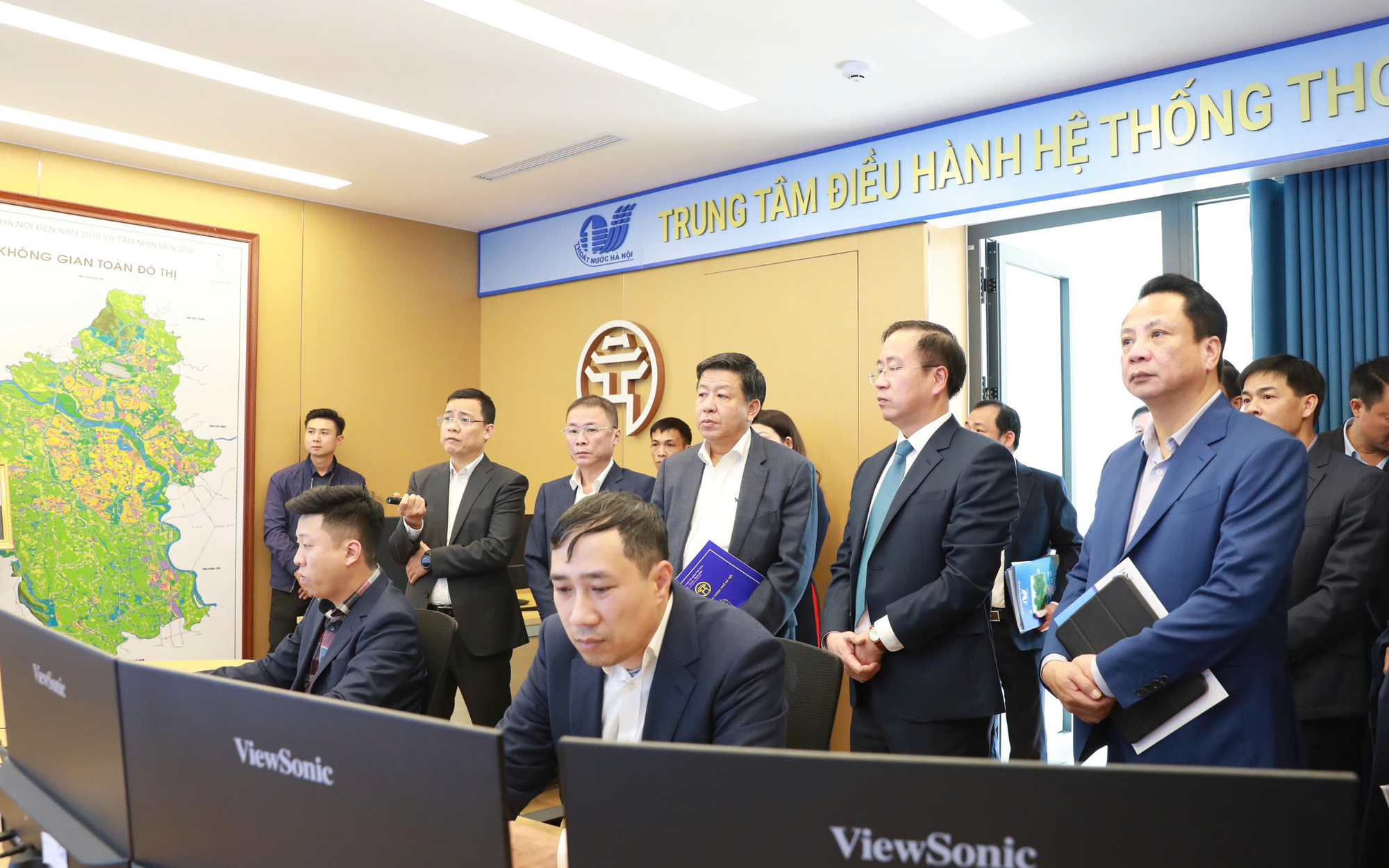 Hanoi promotes technologies in water drainage management