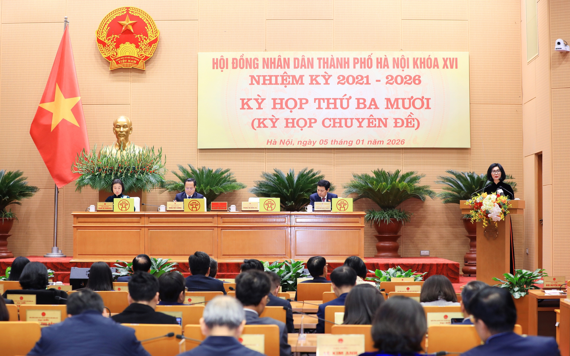 Hanoi People's Council convenes 30th session