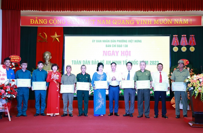 Long Biên phát huy sức mạnh toàn dân, bảo vệ an ninh Tổ quốc từ cơ sở