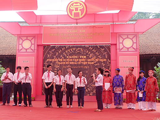Cuộc thi “Tìm hiểu về di tích Văn Miếu - Quốc Tử Giám và lịch sử khoa ...