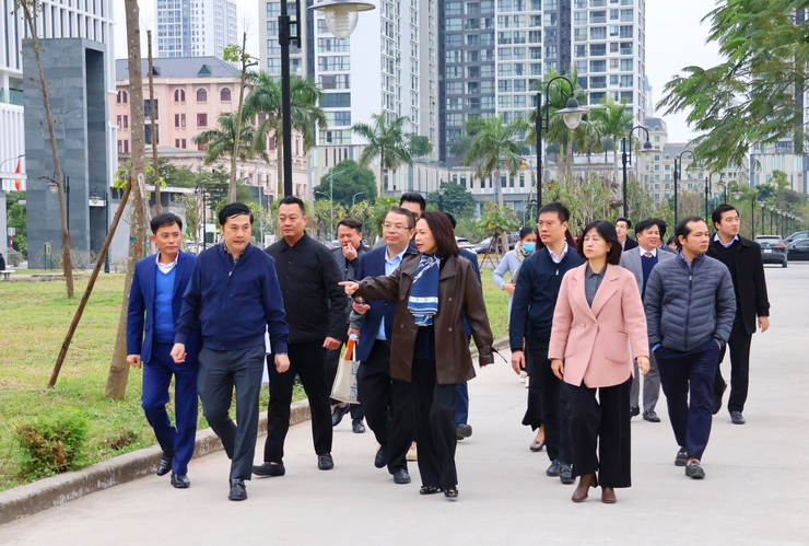 Hanoi inspects public spaces for Tet activities